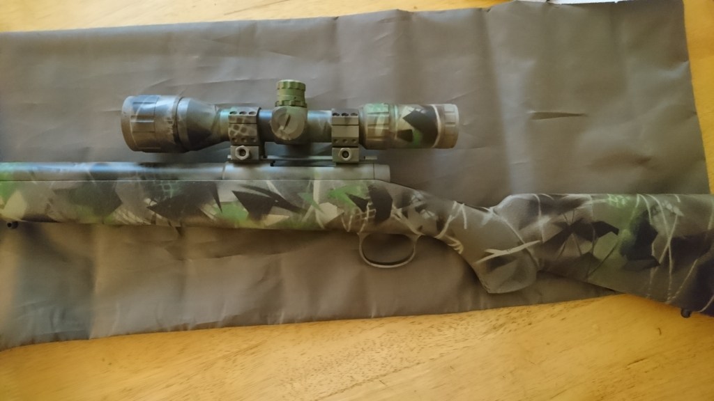 Painting a rifle – Stipsniper.com