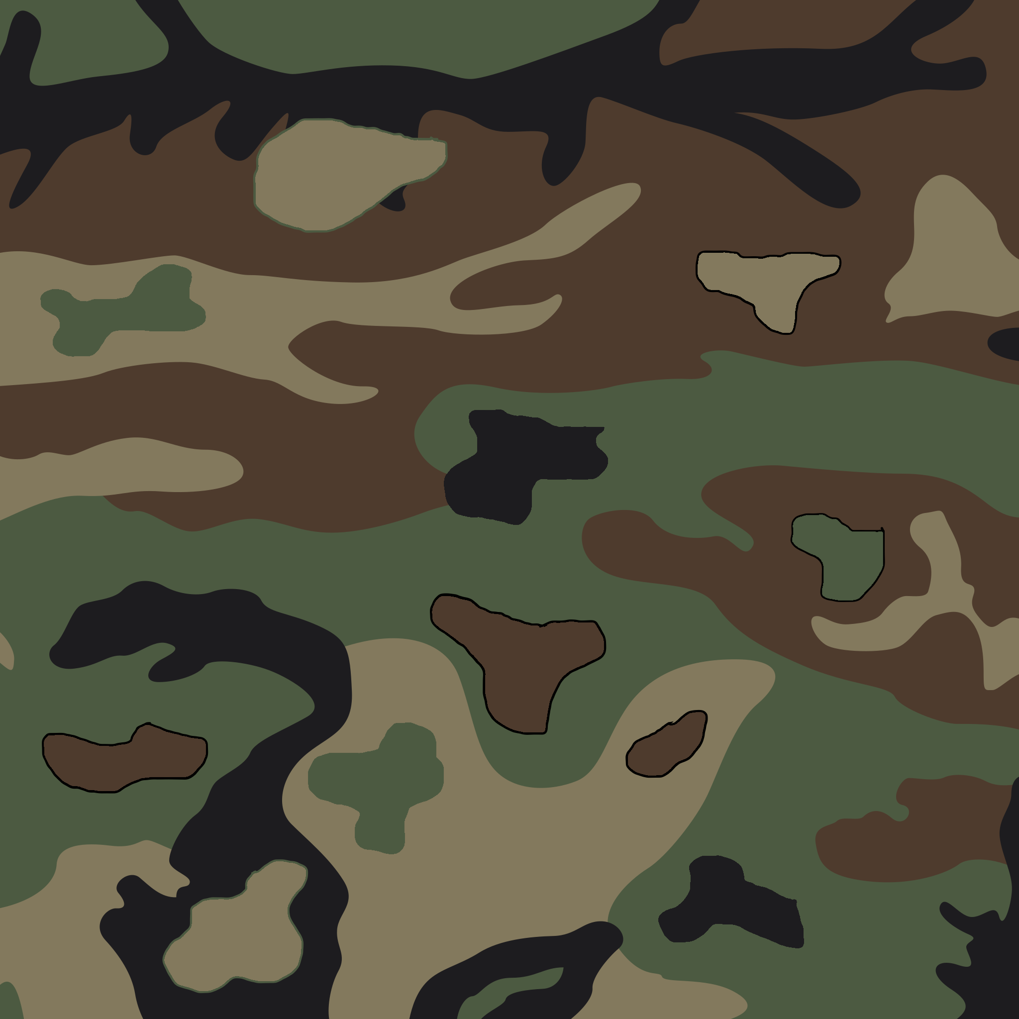 Balancing macro and micro patterns on a ghillie suit – Stipsniper.com